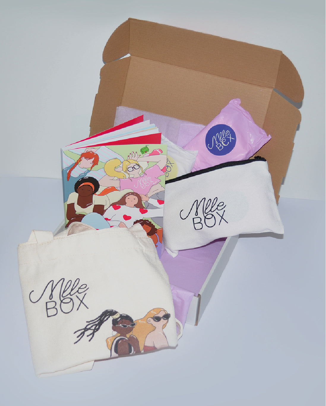 Mlle Box - Kit Premières Règles Éducatif | Suisse – Mlle box